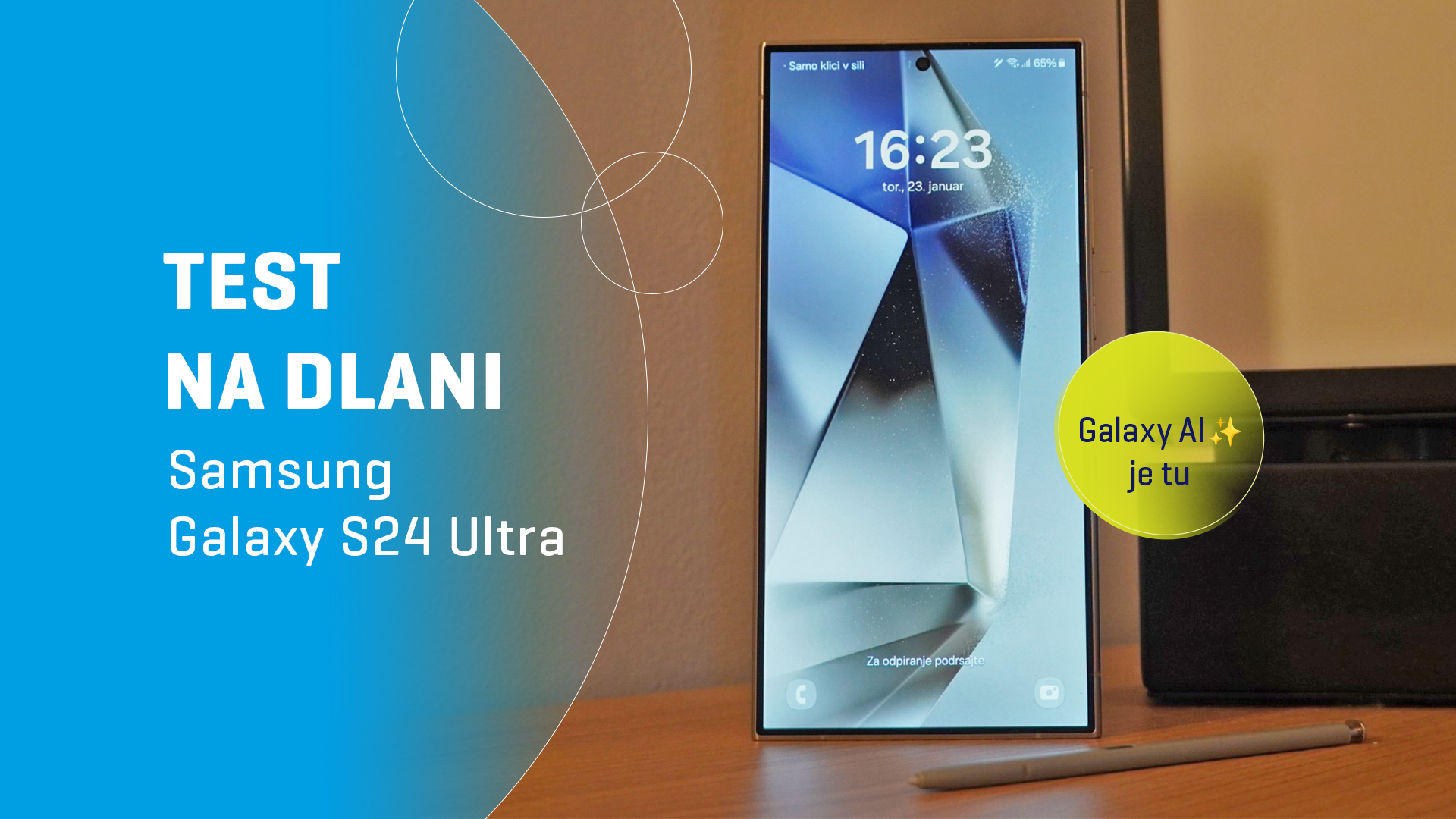 Test na dlani: Samsung Galaxy S24 Ultra - Telekom Slovenije