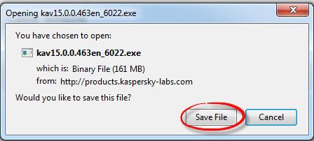 Namestitev in aktivacija varnostnega paketa Kaspersky - Telekom Slovenije