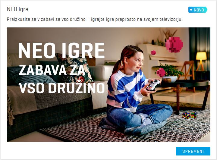 NEO Igre - Telekom Slovenije